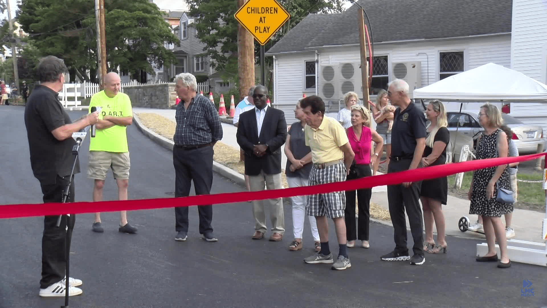 Hillside Avenue Bridge Ribbon Cutting Ceremony 8/26/22 - LMC Media